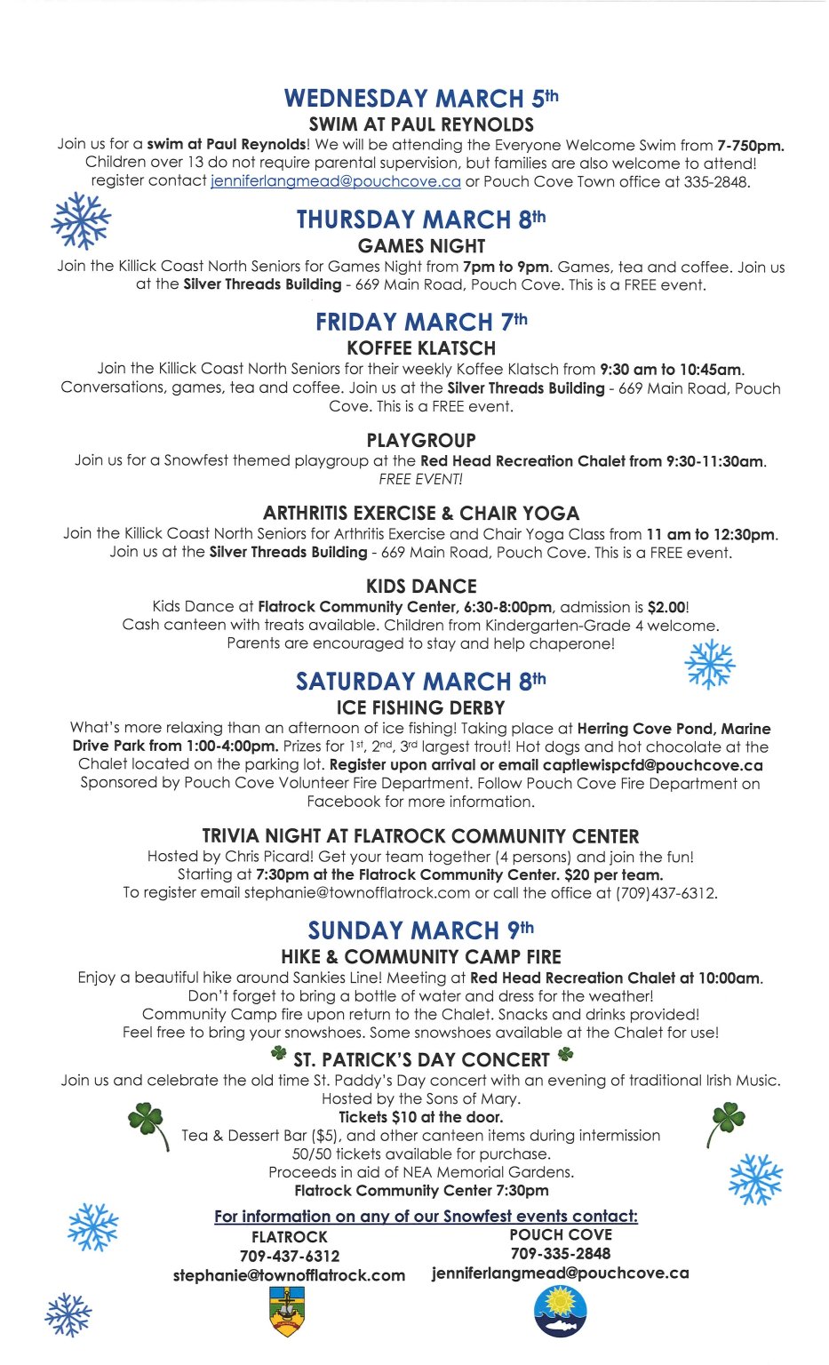 SNOWFEST 2025 | Pouch Cove