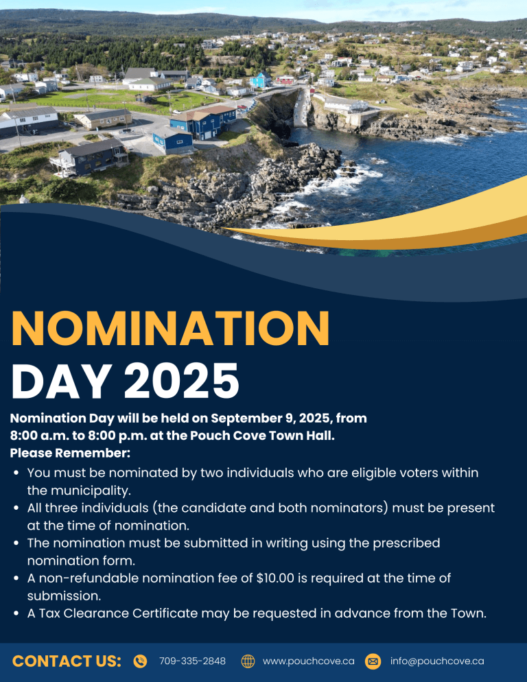 Nomination Day 2025 | Pouch Cove